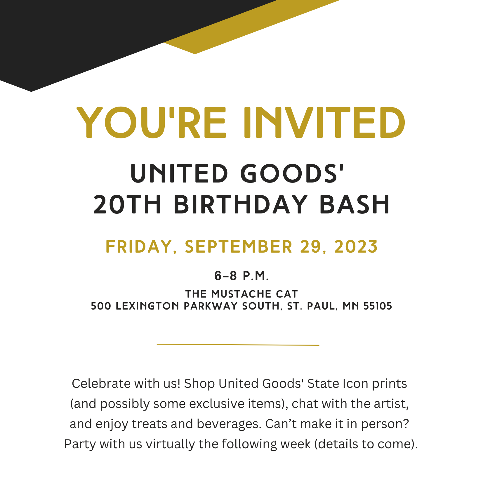 Press release: United Goods Celebrates 20 Years of Creating Meaningful