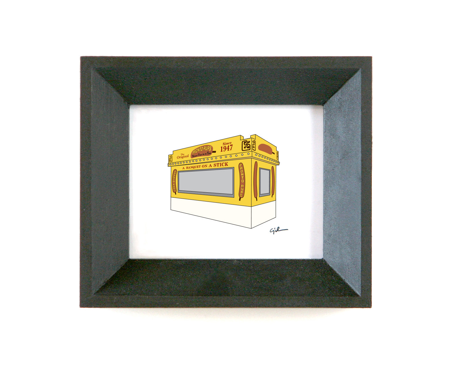 Pronto Pup Booth | MN Art Print – United Goods
