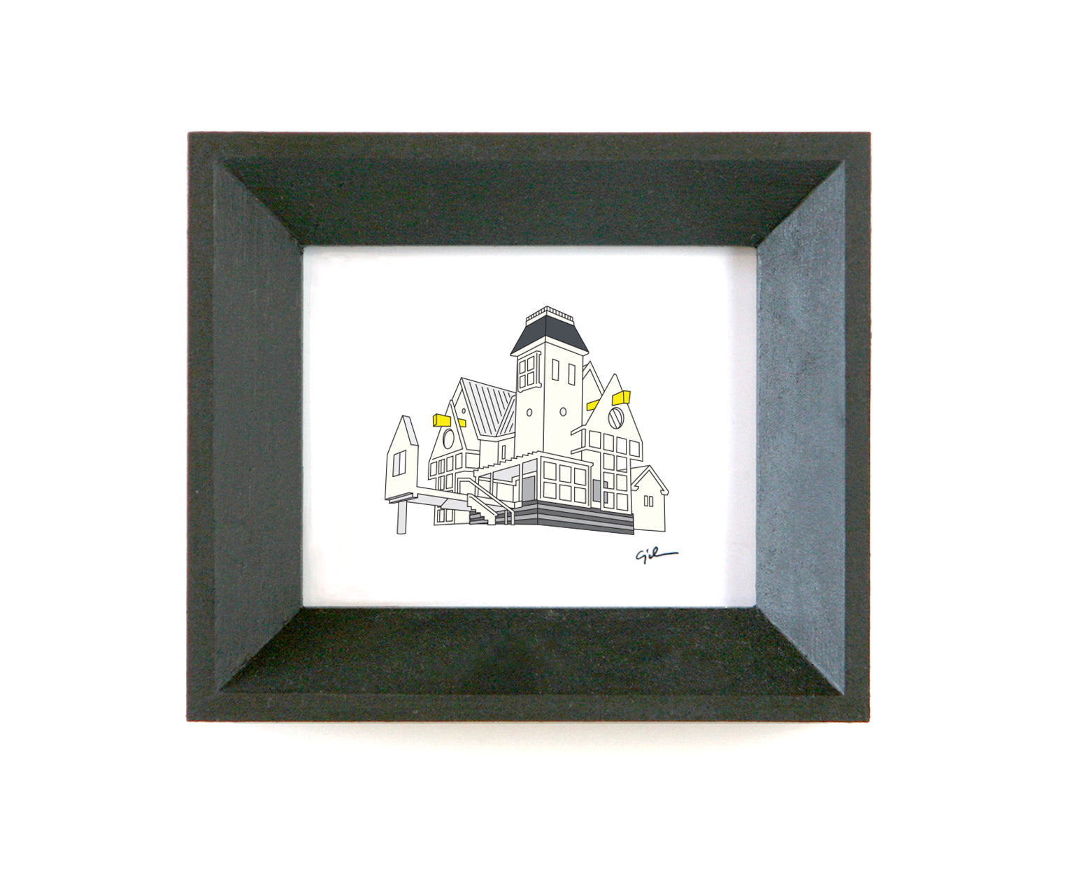 Deetz House | Movie Art Print – United Goods