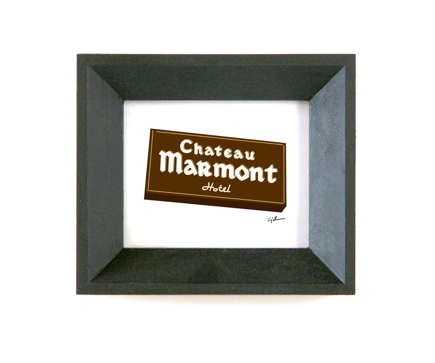 Chateau Marmont Sign | CA Art Print – United Goods
