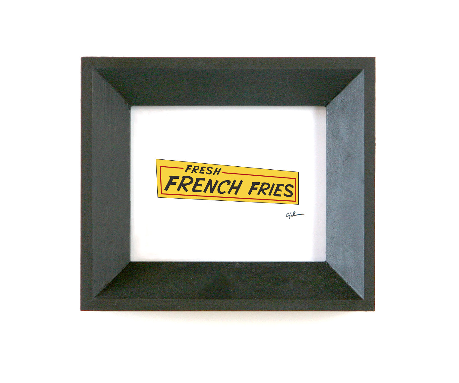 Fresh French Fries Sign | MN Print – United Goods