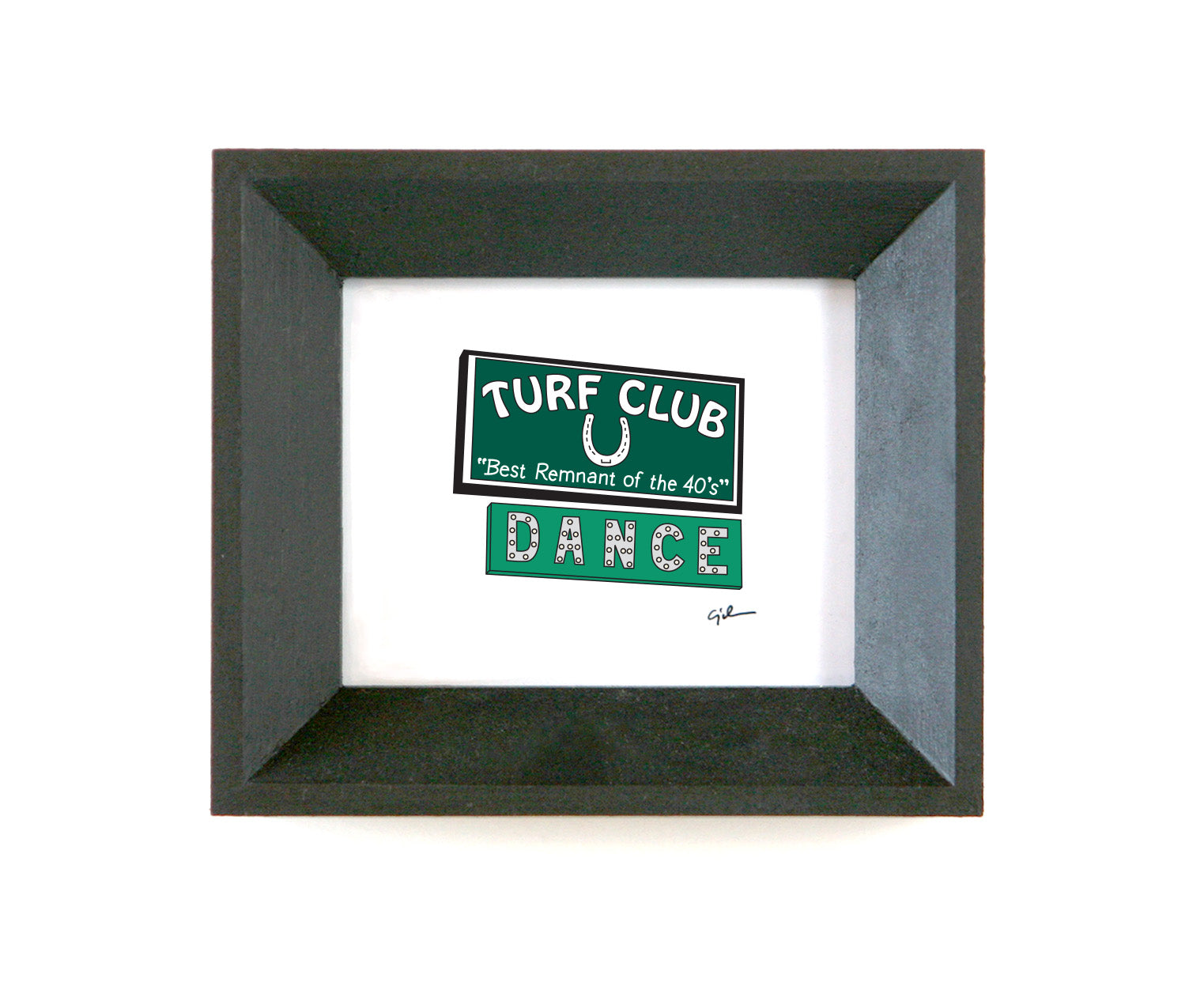 Turf Club Sign | MN Art Print – United Goods