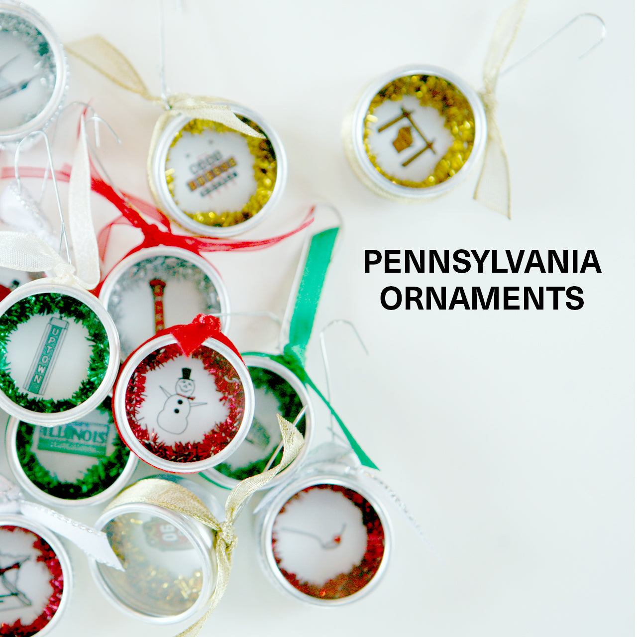Pennsylvania Landmark Ornaments – United Goods